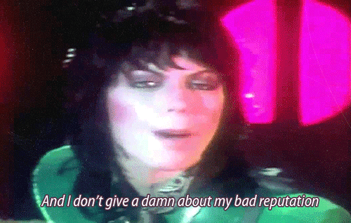 GIF joan jett joan jett and the blackhearts bad reputation - animated ...