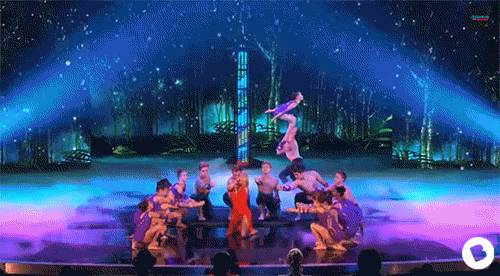 GIF acrobatic television agt - animated GIF on GIFER