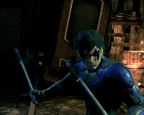 Nightwing video games GIF - Find on GIFER