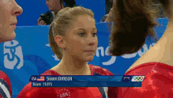 Gymnastics shawn johnson GIF - Find on GIFER