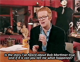 GIF jarvis cocker bob mortimer 1990s - animated GIF on GIFER