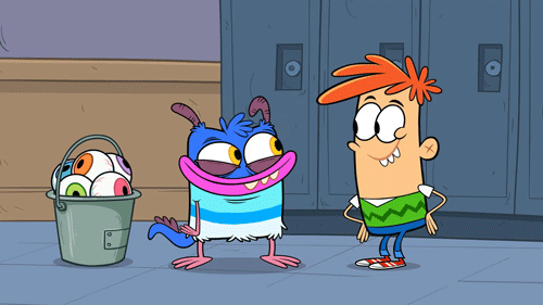 Nickelodeon bunsen is a beast GIF - Find on GIFER
