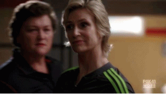 GIF coach beiste shannon beiste dot marie jones - animated GIF on GIFER