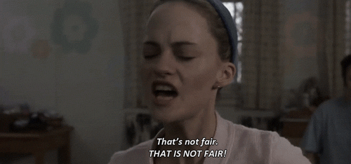Unfair tv not fair GIF - Encontrar en GIFER