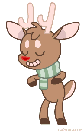 Animated Dancing Reindeer