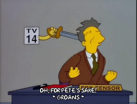 Fox censor season 9 episode 4 GIF - Find on GIFER
