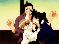 Hijikata toushirou gintama okita sougo GIF - Find on GIFER