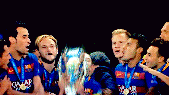 Fc barcelona fcbedit andres iniesta GIF - Find on GIFER