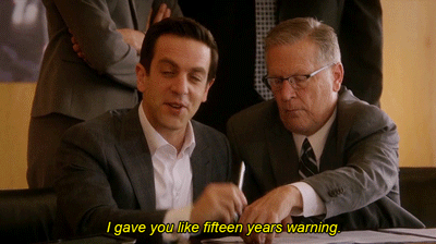 The newsroom chris messina bj novak GIF - Find on GIFER