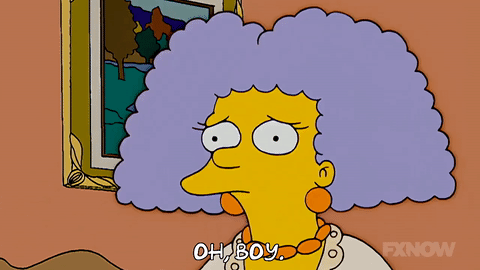 Episode 15 season 18 selma bouvier GIF - Find on GIFER