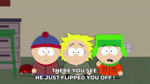 Stan marsh fight kyle broflovski GIF - Find on GIFER