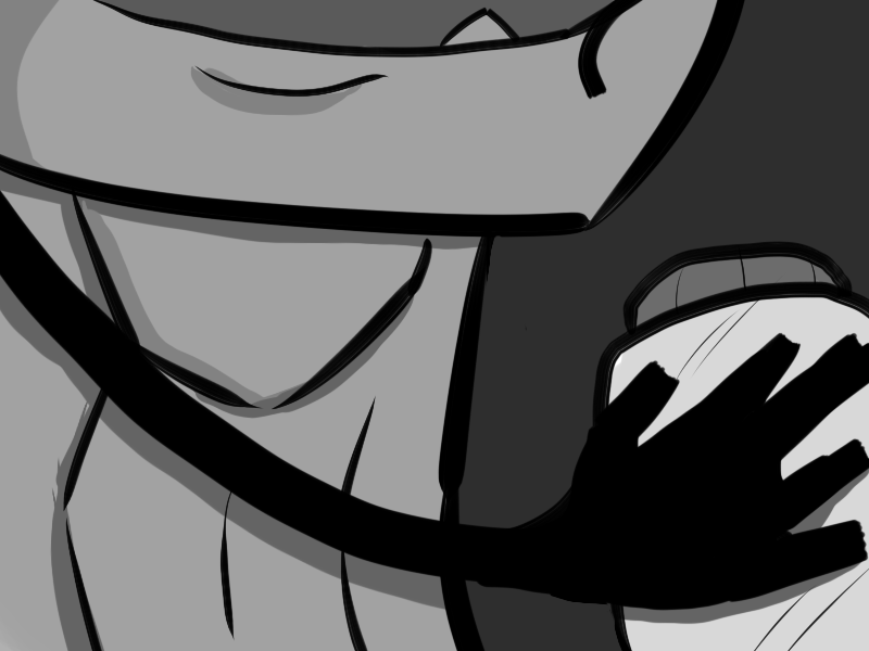 GIF ghost catching breath hunt - animated GIF on GIFER