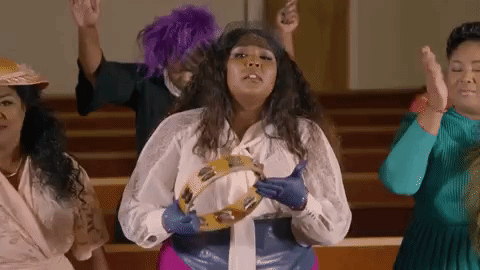 Music video lizzo scuse me GIF - Find on GIFER
