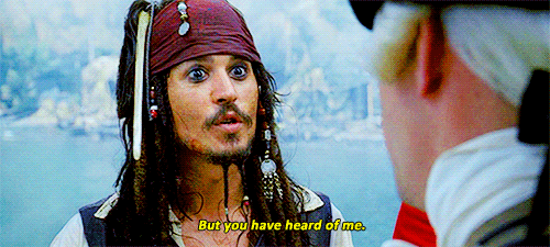 GIF movies pirates of the caribbean jack sparrow - animated GIF on GIFER