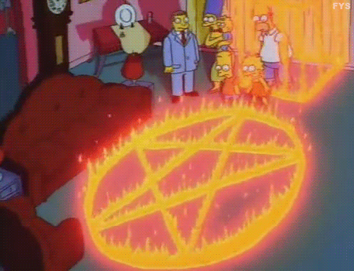 GIF scary hell demonic - animated GIF on GIFER