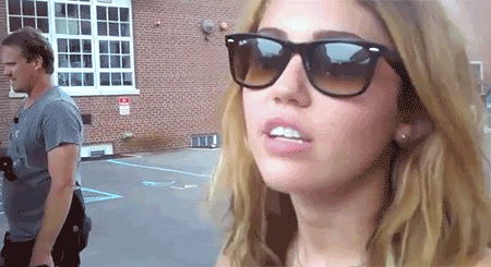 GIF fashion fail miley cyrus - animated GIF on GIFER