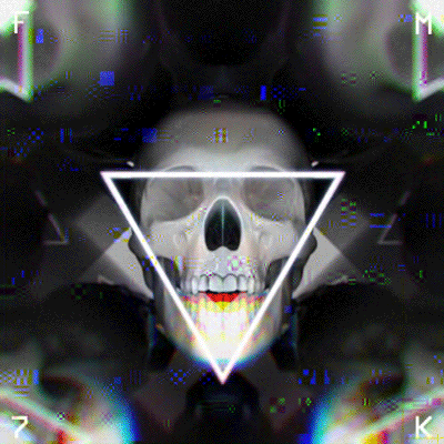 Skull loop c4d GIF - Find on GIFER