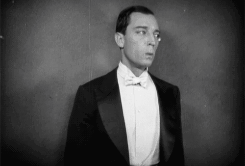GIF maudit buster keaton spite marriage - animated GIF on GIFER