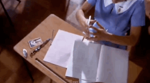 GIF reactions school exams - animated GIF on GIFER
