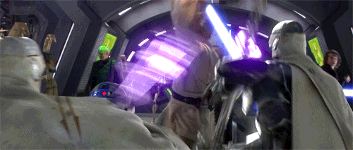Movies star wars fight GIF - Find on GIFER