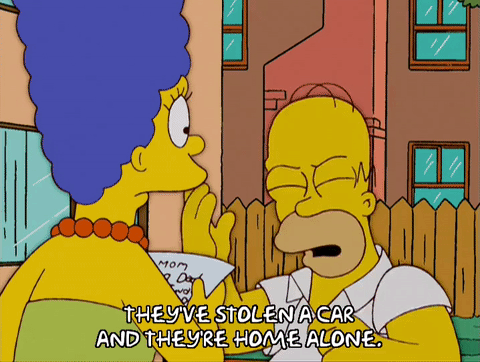 16x13 homer simpson marge simpson GIF - Find on GIFER