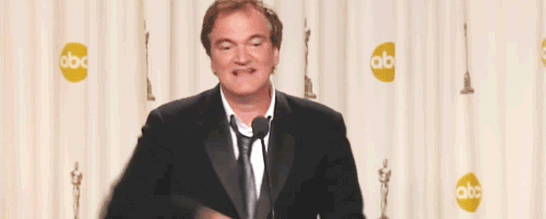 GIF celebrities quentin tarantino im out - animated GIF on GIFER