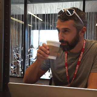 Coffee conference caffeine GIF - Find on GIFER