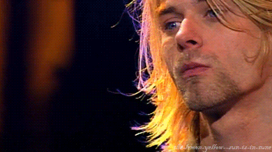 Kurt cobain GIF - Find on GIFER