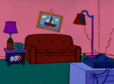 GIF simpsons dead - animated GIF on GIFER
