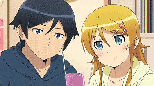 Oreimo anime ore no imouto ga konna ni kawaii wa GIF - Find on GIFER