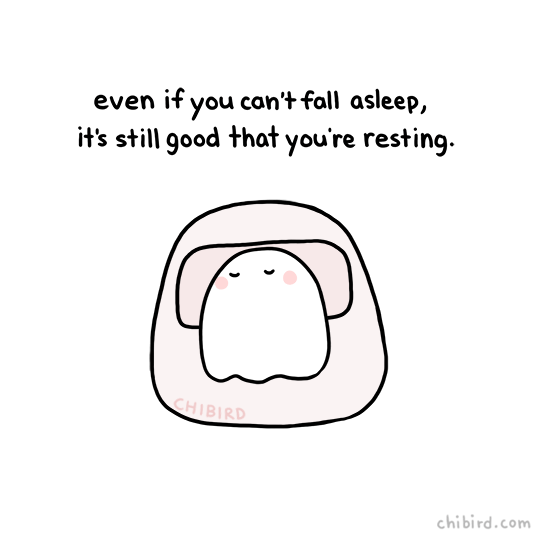 Chibird rest sleep GIF - Find on GIFER