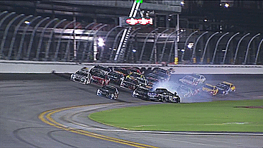 Nascar Unfall Gif GIF Nascar Crash Daytona 500 Animated GIF On GIFER