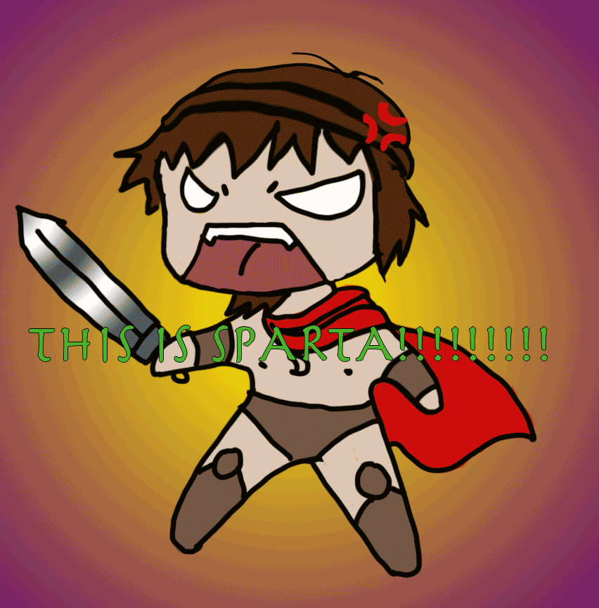 GIF sparta - animated GIF on GIFER