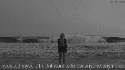 Lonely alone depressed GIF on GIFER - by Nagar