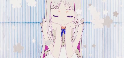 Happy Sobbing Anime Gif Nichijou Anime Gif | WiffleGif