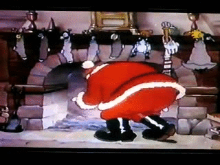 Christmas vintage cartoon GIF - Find on GIFER