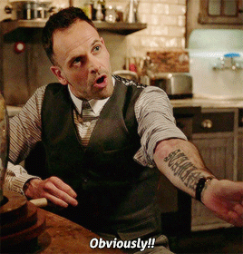 Sherlock holmes elementary lucy liu GIF - Find on GIFER