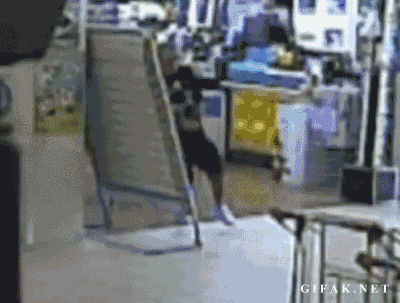 Fail boom door GIF - Find on GIFER
