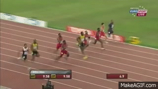 GIF usain bolt - animated GIF on GIFER