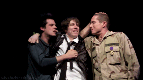 Michael esper american idiot john gallagher jr GIF - Find on GIFER