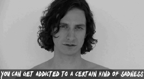 Black and white sadness gotye GIF - Find on GIFER