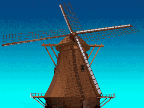 GIF windmill - animated GIF on GIFER