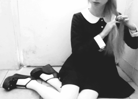 GIF girls hair braids - animated GIF on GIFER