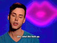 GIF stfu - animated GIF on GIFER