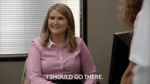 GIF workaholics comedy central jillian bell - animated GIF on GIFER