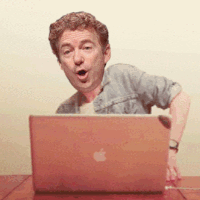 GIF bucket ben carson hawk - animated GIF on GIFER