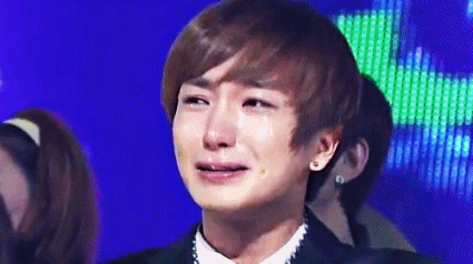 Super junior leeteuk cry GIF - Find on GIFER