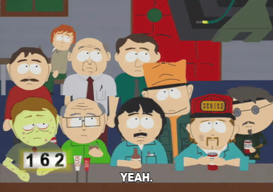 GIF yeah zombie randy marsh - animated GIF on GIFER