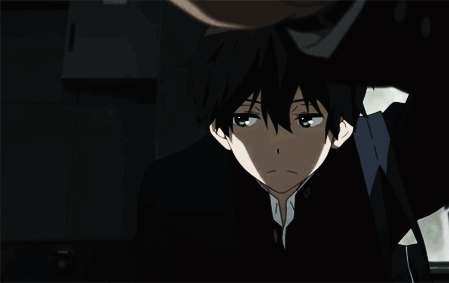 Oreki Houtarou Hyouka Gif Hyouka Anime Guys Anime Scenery Hyouka