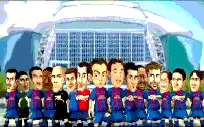 Art fan barcelona GIF - Find on GIFER